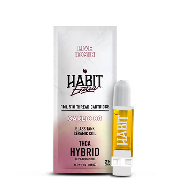 Habit THCa Live Rosin Cartridge – The Hemp Store